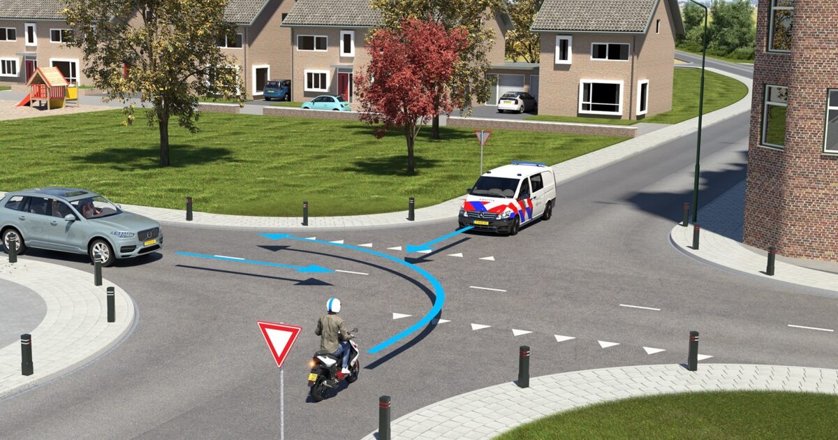 Voorrangsregels, wie heeft er voorrang? | Theorie.nl