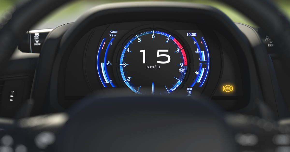Dashboard lampjes motor | Theorie.nl