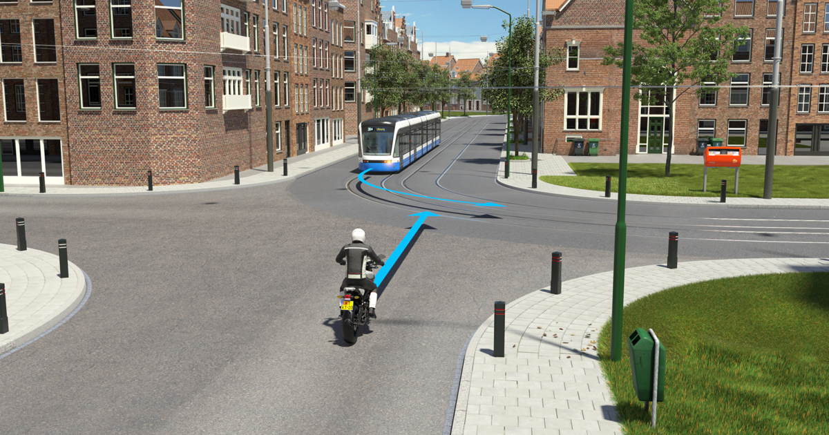 Heeft een tram altijd voorrang: wat zijn de… | Theorie.nl